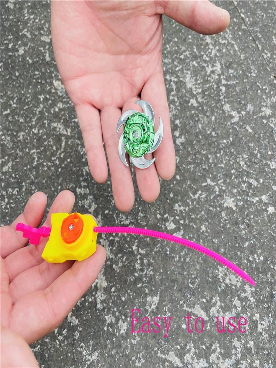 1pc Multicolored Pull String Spinning Top Toy For Children, Plastic Toy ...