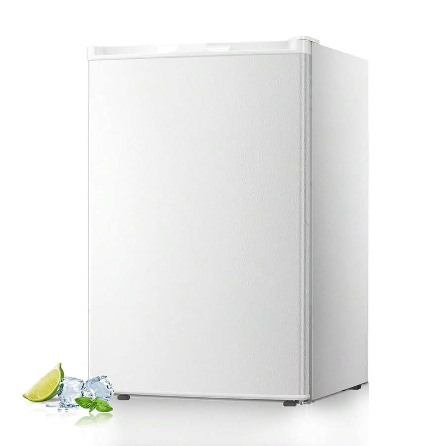 Upright Compact Freezer 3.0 Cu.Ft, Freestanding Mini Freezer With ...