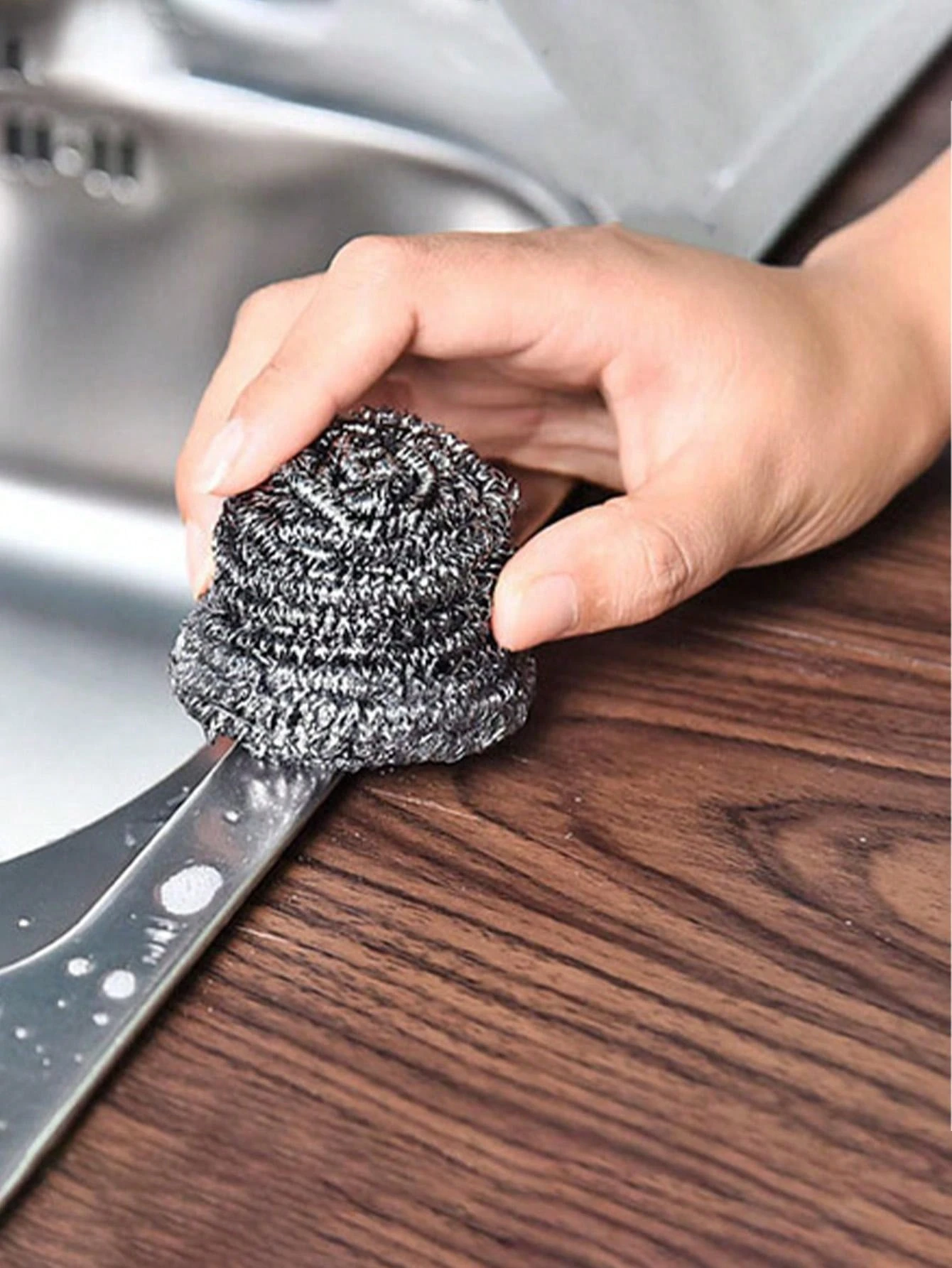 4pcs Stainless Steel Cleaning Ball | SHEIN USA