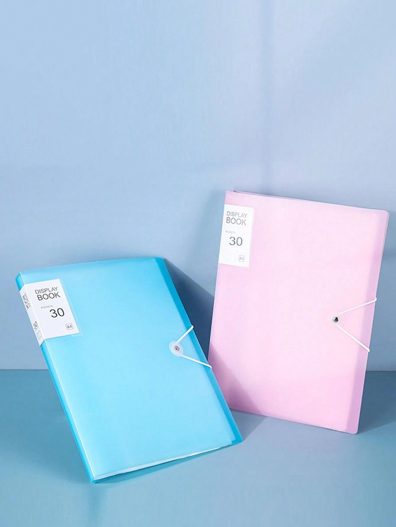 A4 Folder, 30 Pages, Multi-layer Transparent Insert Pages Portfolio ...