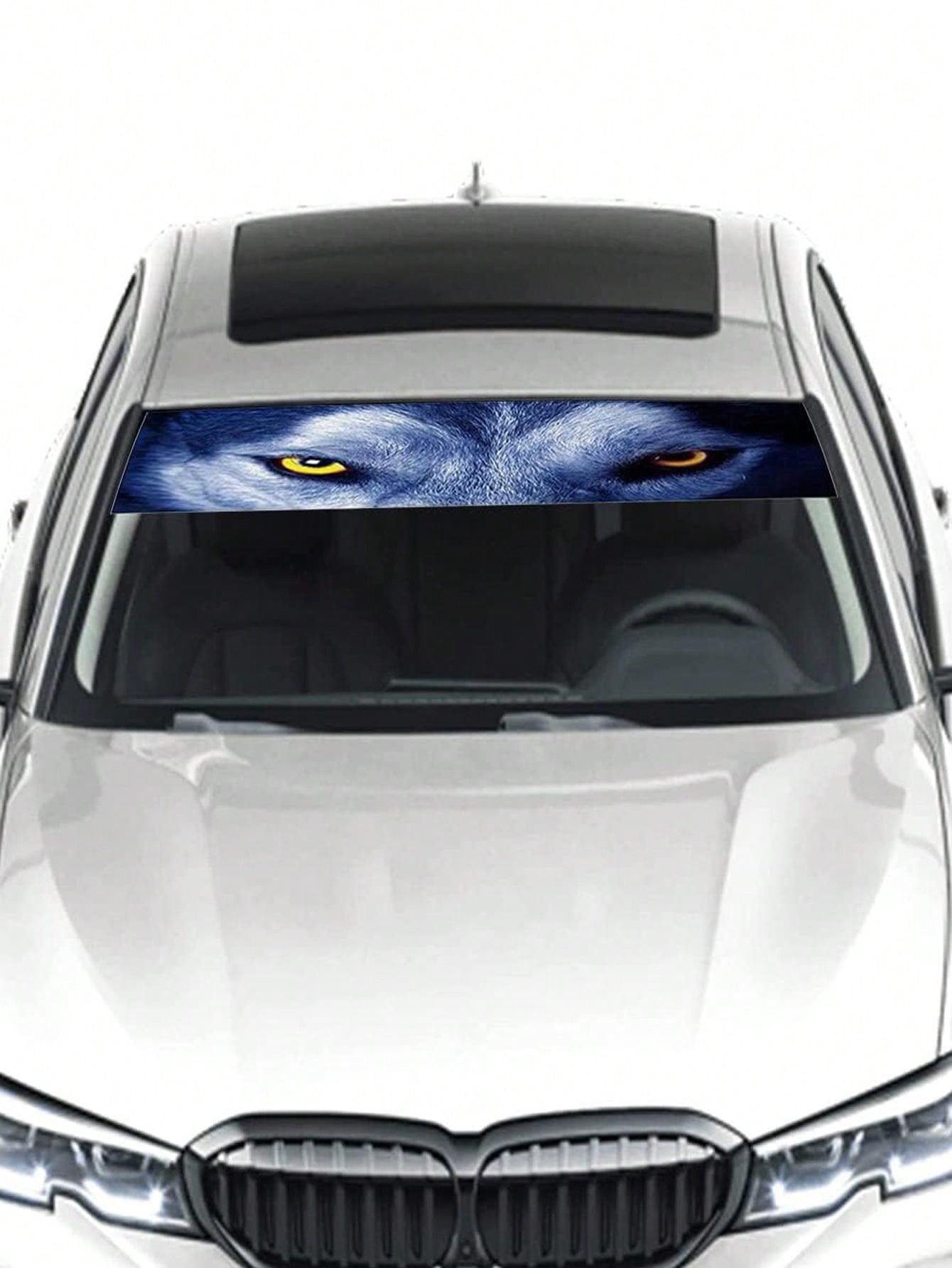 Creative 3d Sticker Car Decoration Windshield Banner, Front Windshield ...