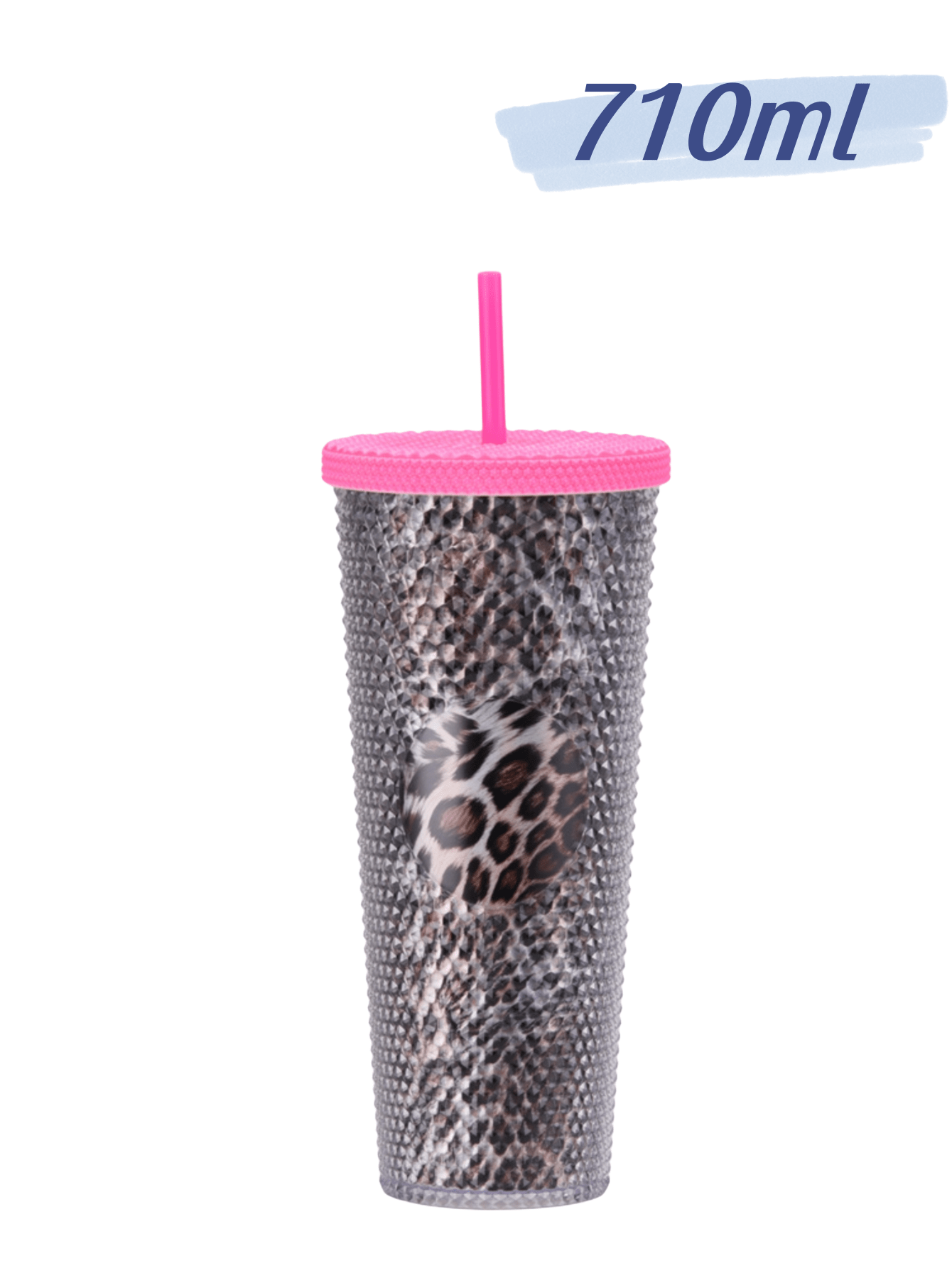 Leopard Print Flat Bottomed Cup | SHEIN USA