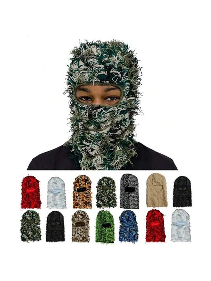 Pom Beanies Camouflage