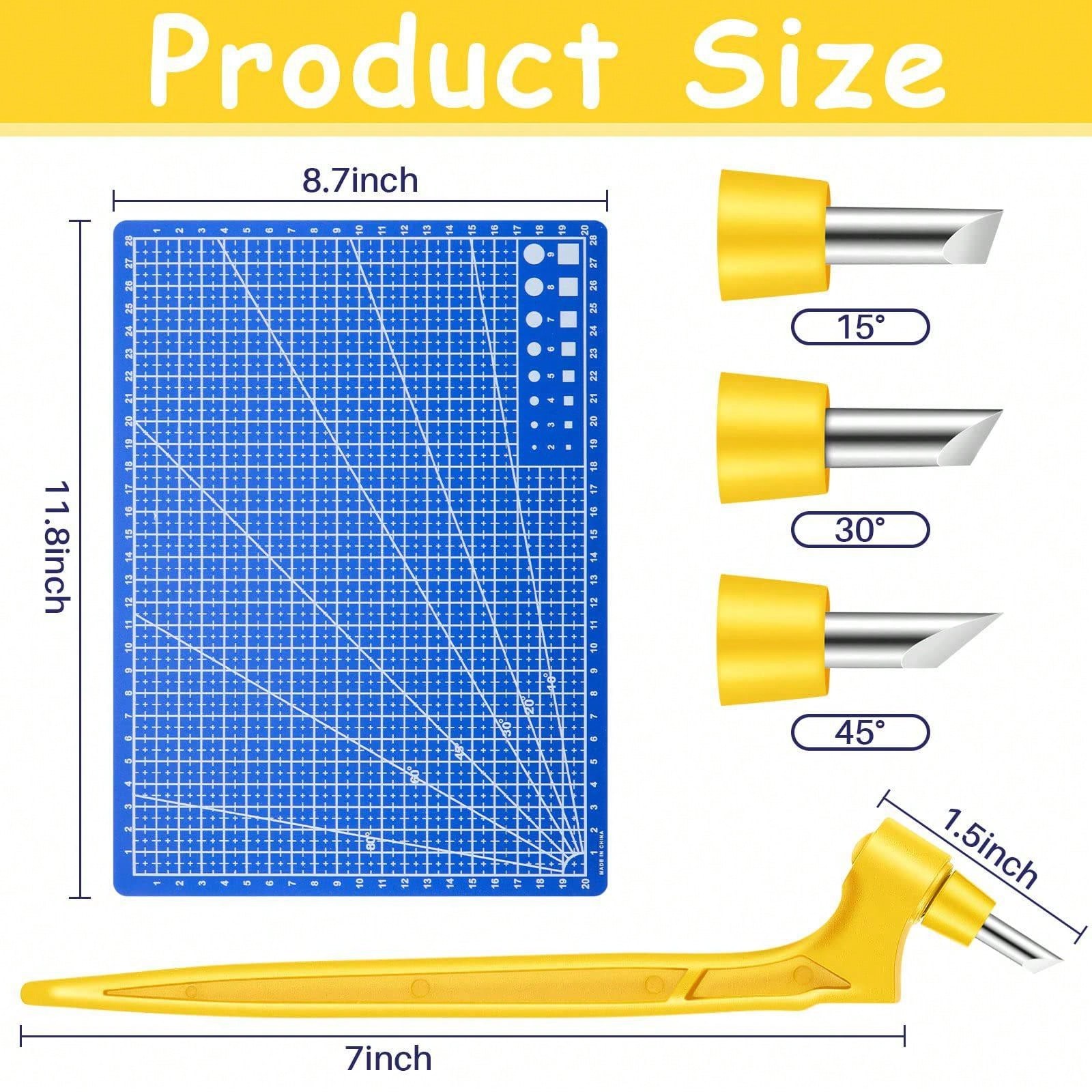 Craft Cutting Tools 360-Degree Rotating Carbon Steel Replacement Blade ...