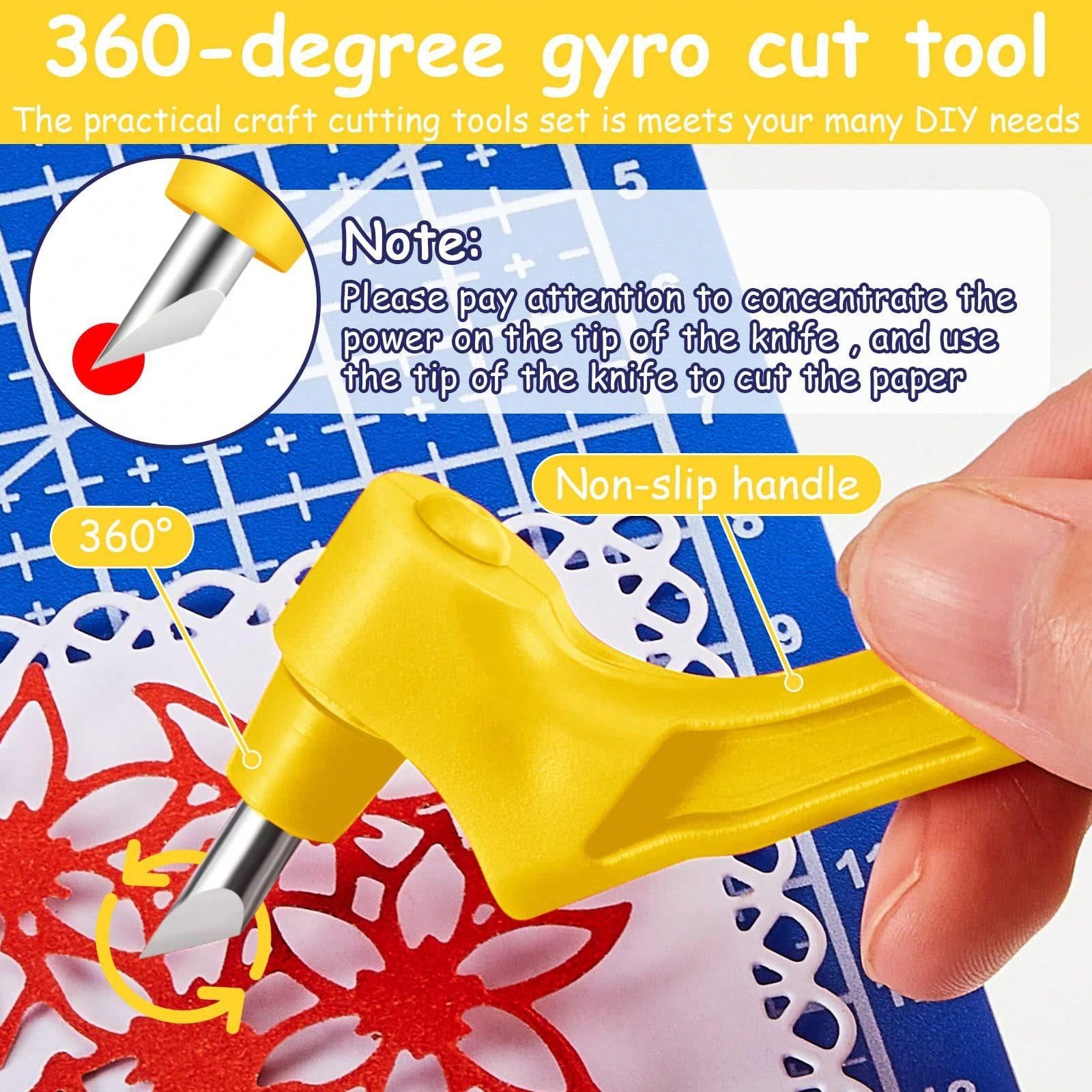 Craft Cutting Tools 360-Degree Rotating Carbon Steel Replacement Blade ...