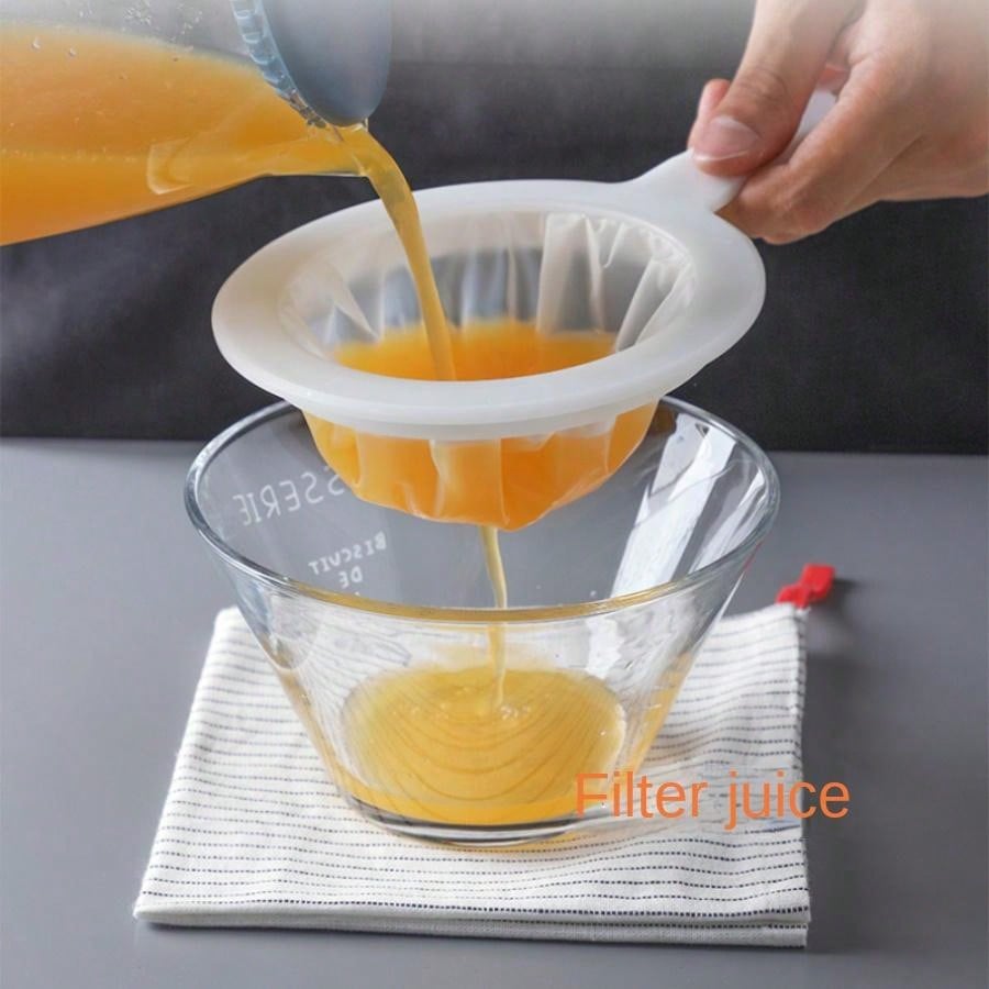 1pc Juice Strainer, Soy Milk Strainer, Dregs Scoop Strainer, Coffee ...