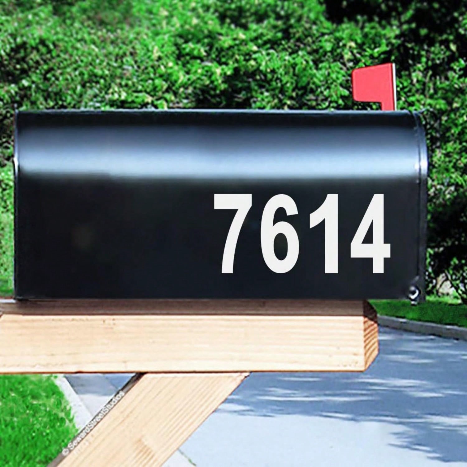 Reflective Number Stickers For Mailbox/Doorplate, 3 Inch/4 Inch ...
