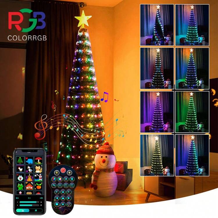 Programmable Led Christmas Tree Lights | Shelly Lighting