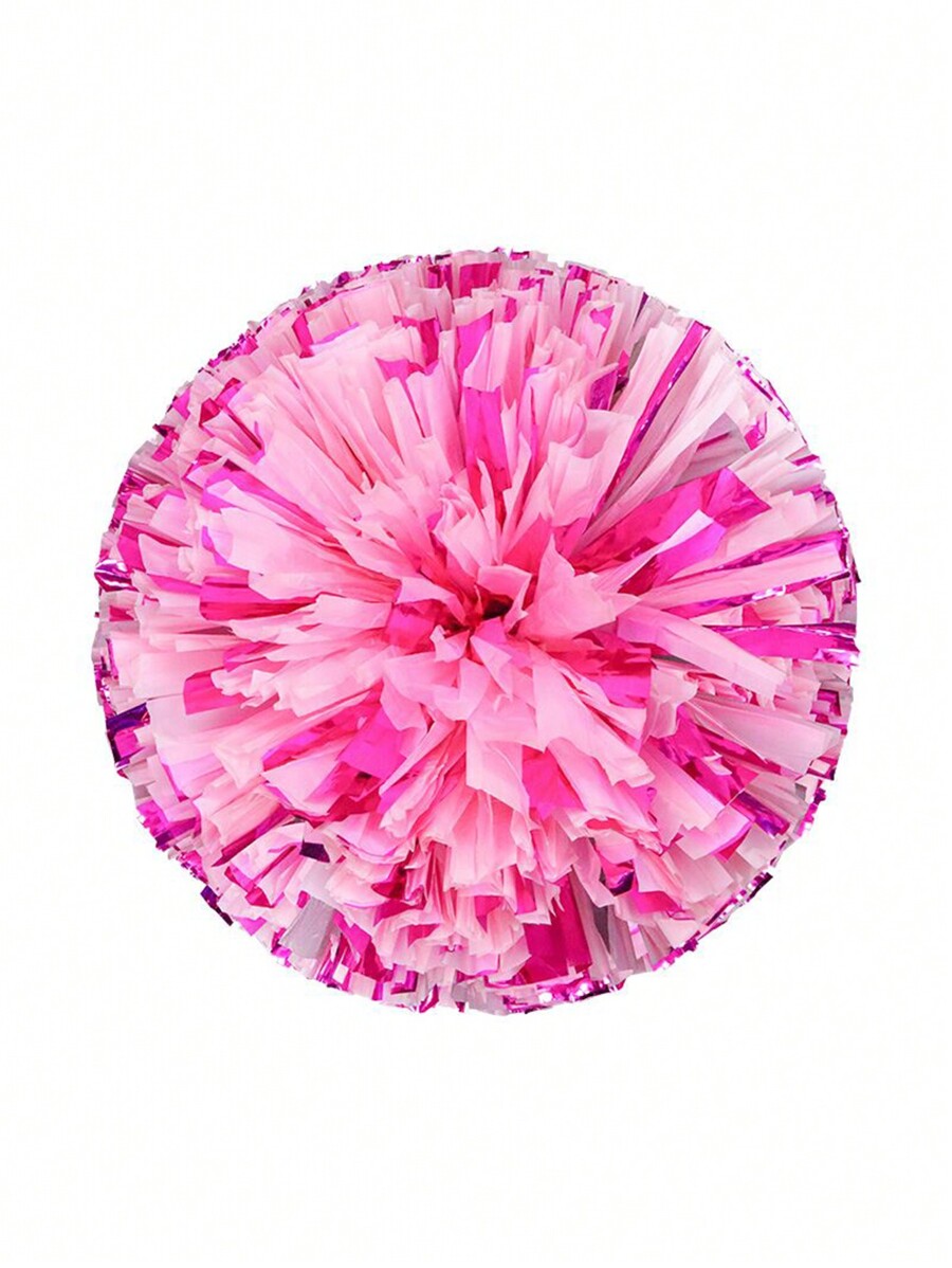 1pc Pink Cheerleading Hand Flower Ball, Suitable For Dance Sports ...