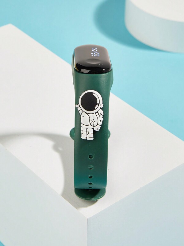 Dry Battery M3 Black Led Sports Cosmonaut Electronic Watch | SHEIN USA