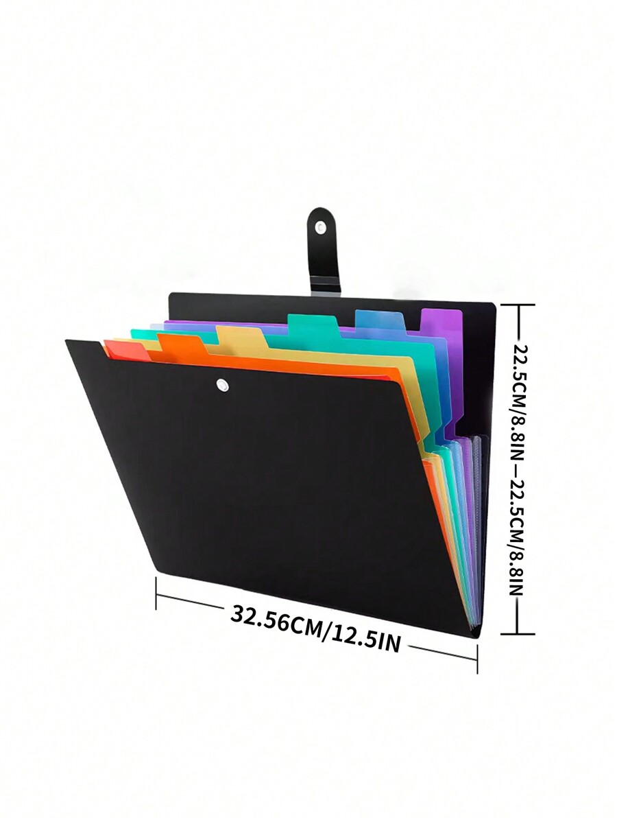 Accordion File Folder With Multiple Compartments For A4 Documents; 7 ...
