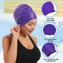 Extra Large Swim Cap for Braids and Dreadlocks Swimming Cap for Women ...
