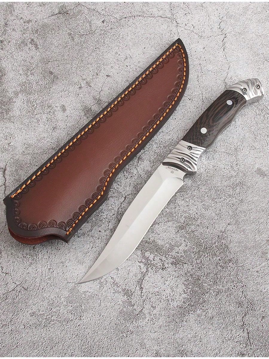 1 Pc Full Tang Hunting Knife Heavy Duty Camping Knife Fixed Blade Knife ...