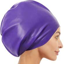 Extra Large Swim Cap for Braids and Dreadlocks Swimming Cap for Women ...