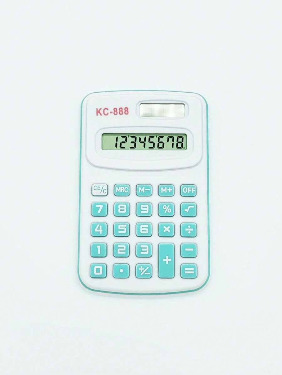 Mini Calculator Cute Cartoon Macaron Design Simple Desk Calculator ...