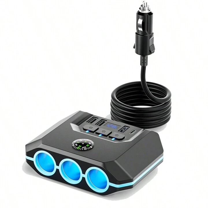 3 Way Car Charger