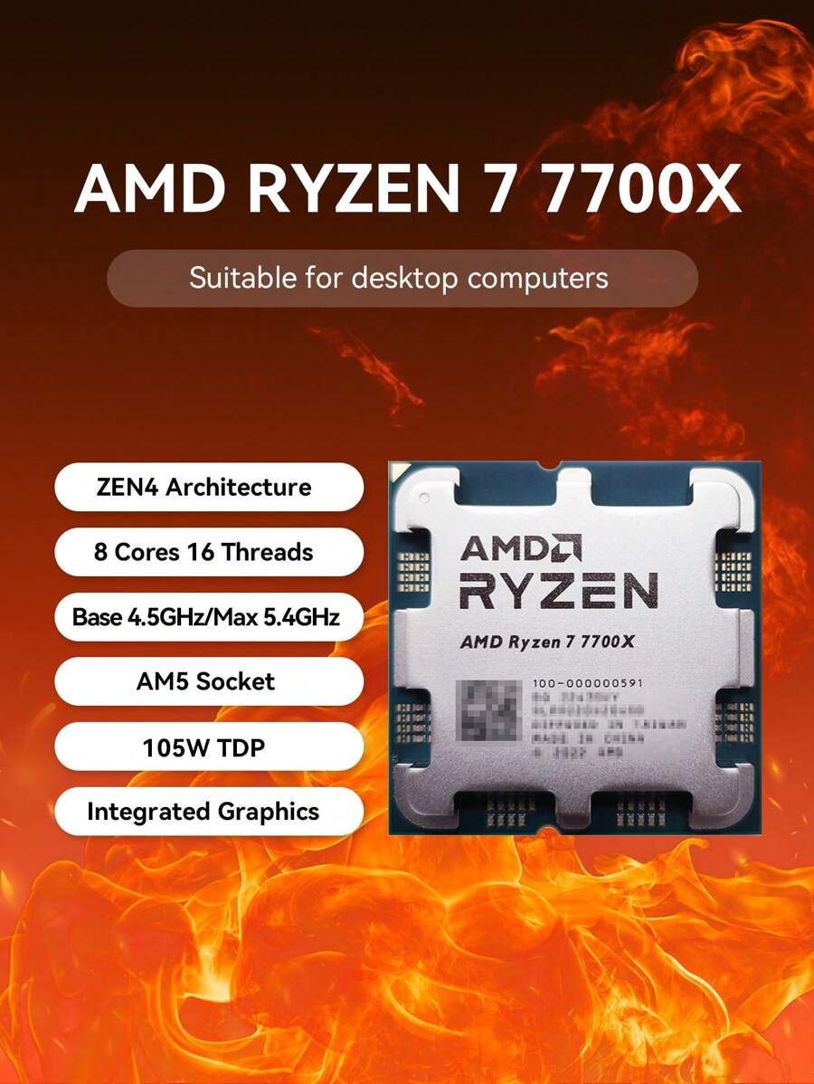 Ryzen 5 5600 3,5 GHz basisklok 6-core 12-thread desktopprocessor CPU ...