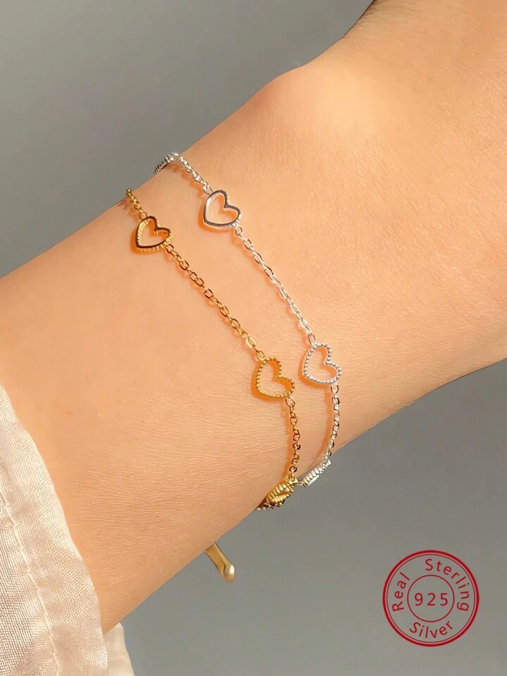 Simple Gold Bracelet Designs For Girls