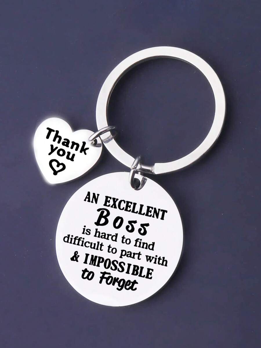 1pc Show Your Appreciation with a Thoughtful Coworker Boss Keychain ...