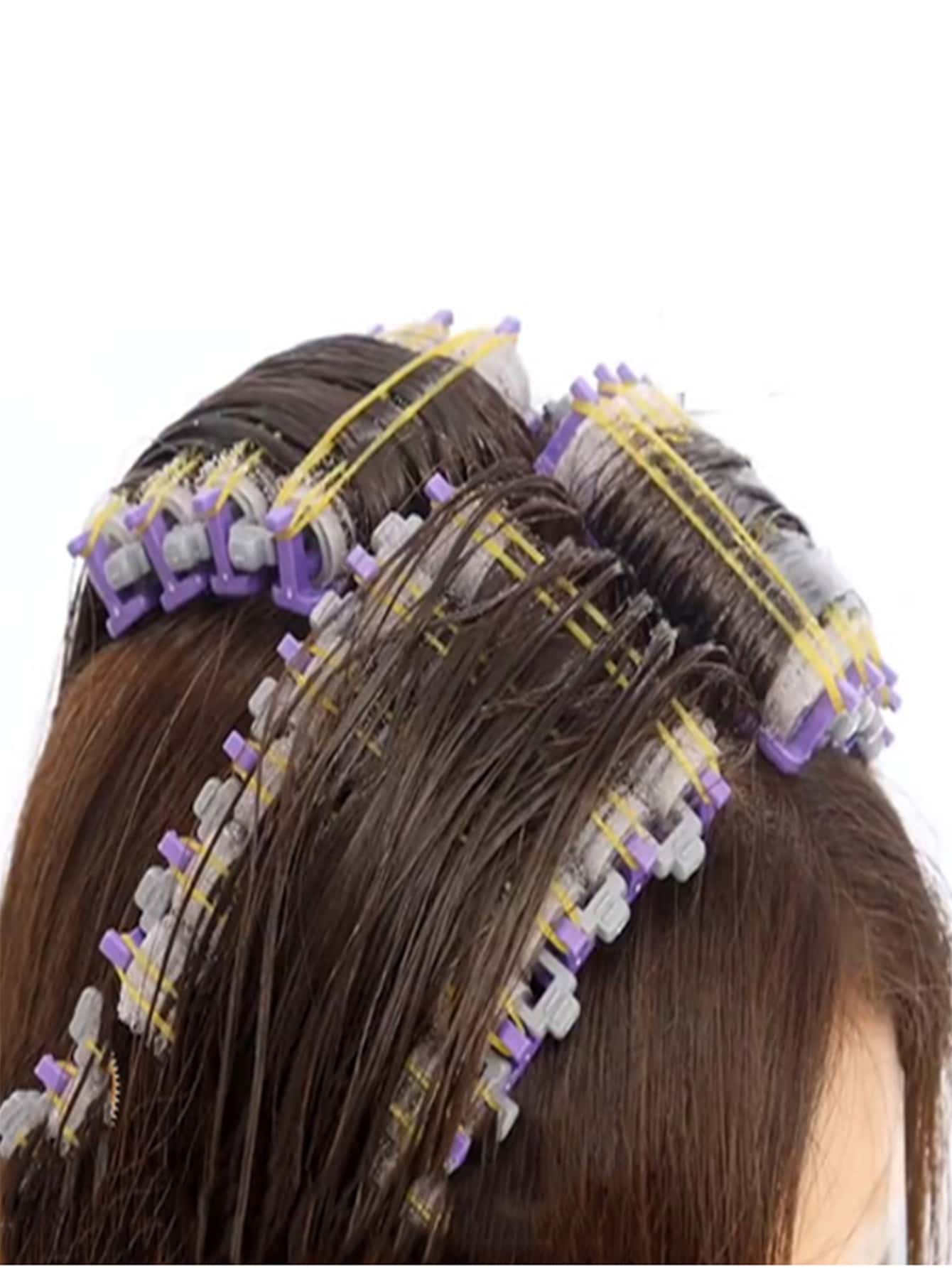 20sets/140pcs Korean Morgan Hair Rollers Perm Rods Curlers Hair Root ...