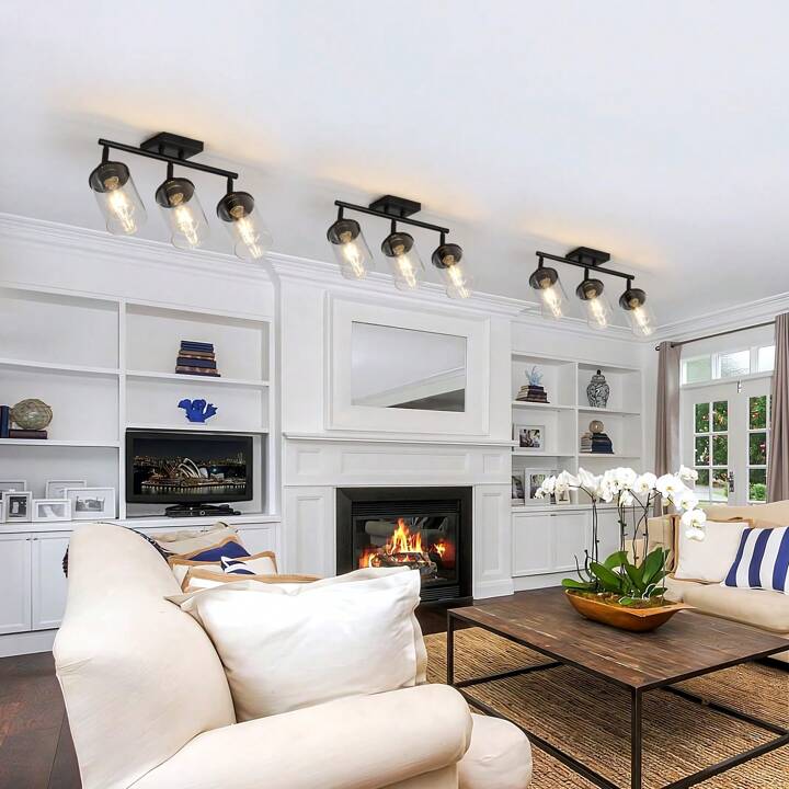 Ceiling Mount Bathroom Vanity Light | Shelly Lighting