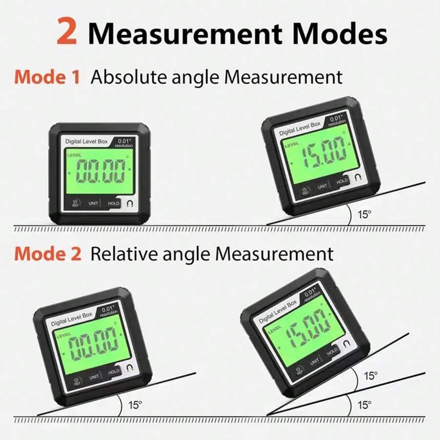 Digital Electronic Level And Angle Gauge, Measures 0 - 90 And 0 - 180 ...
