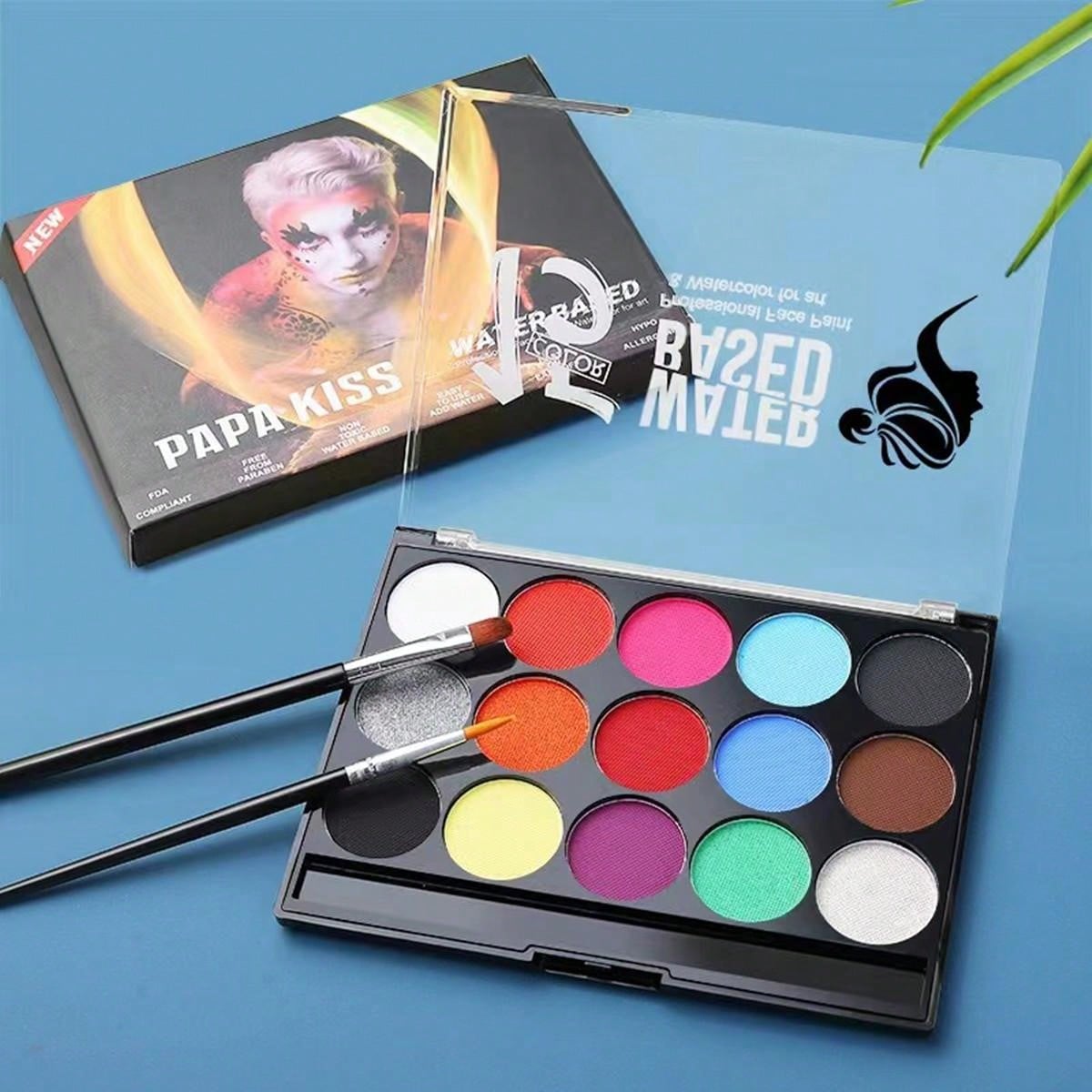15-color Water-soluble Face And Body Paint Y2K Makeup for Sale ...