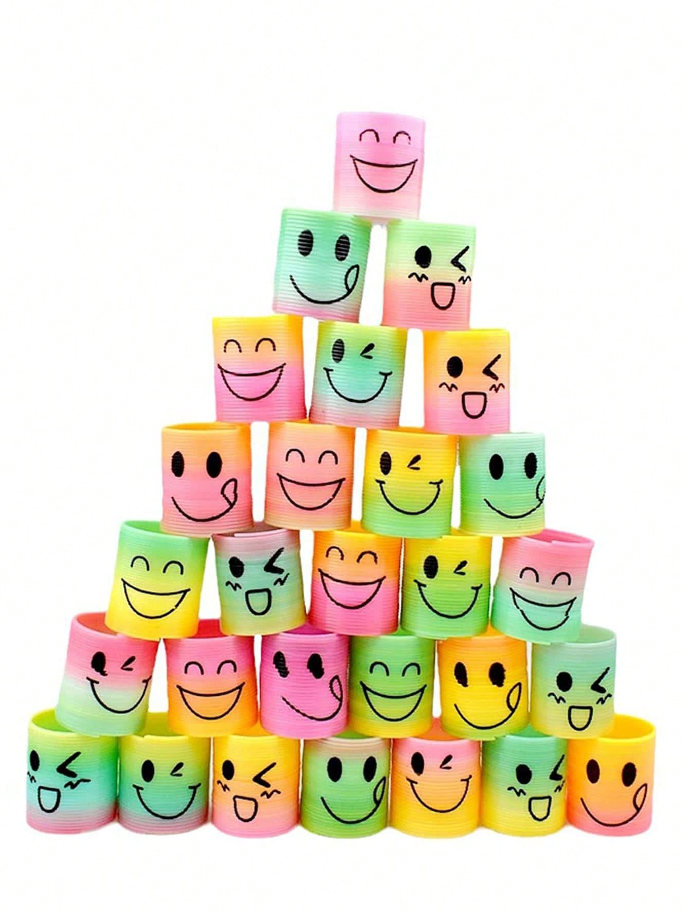 Spring Rainbow Magic Fidget Stress Coil Mini Springs Bulk Toys For ...