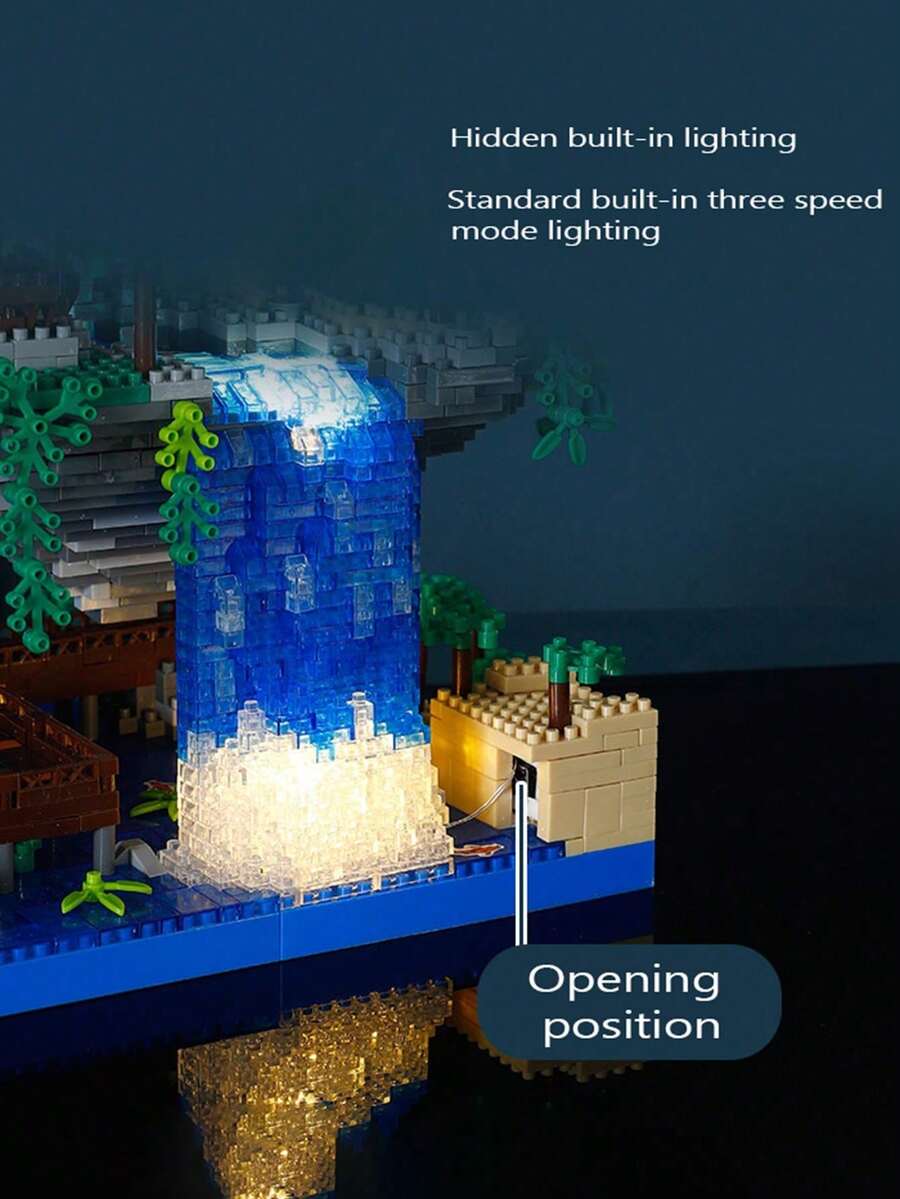 Taohuatan Micrograin Building Blocks Series Educational Desktop Model ...