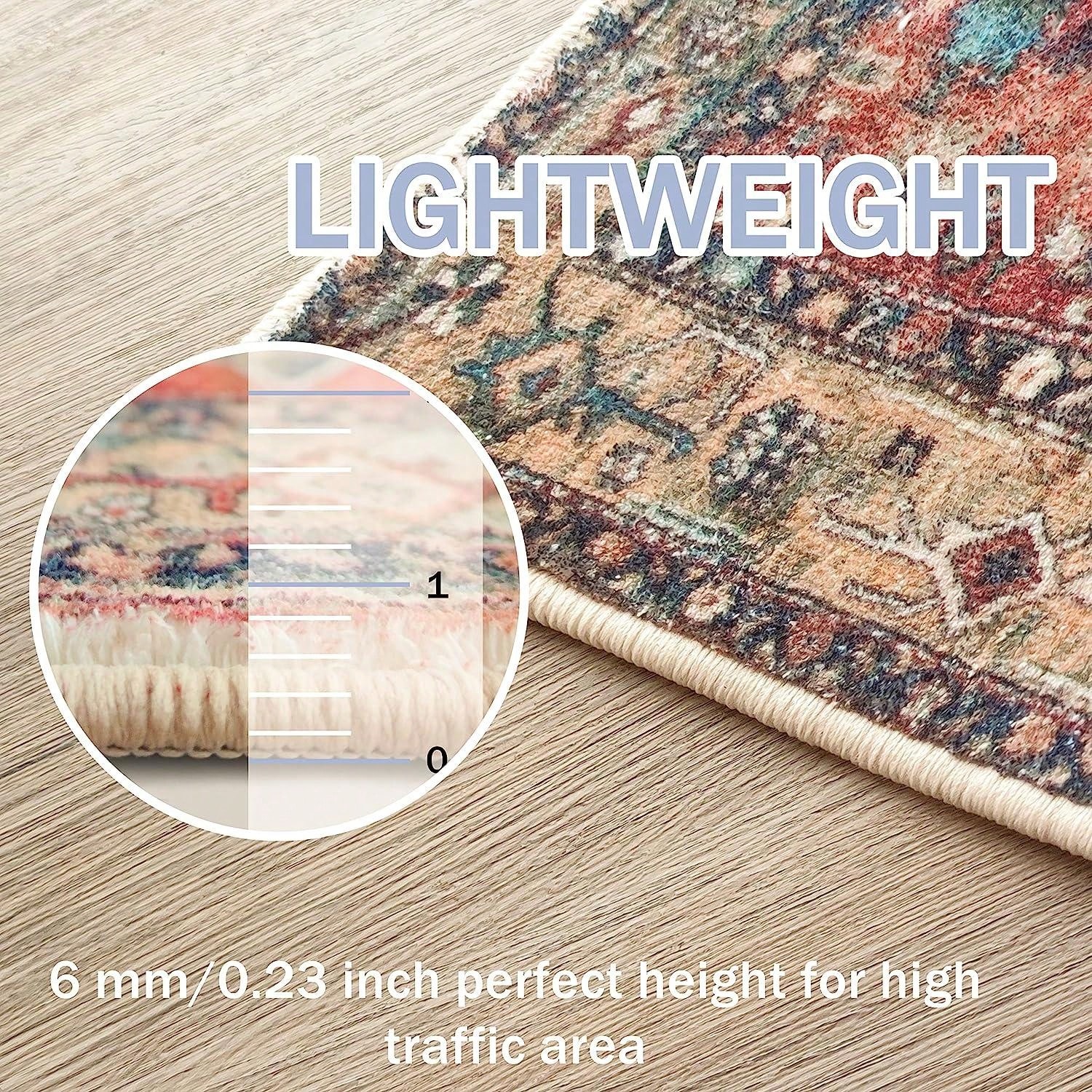 Red Creative Snowflake Carpet | SHEIN UK