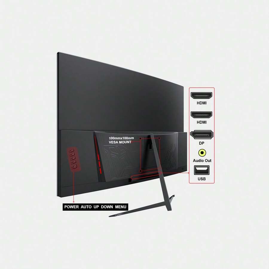 Gawfolk 2K 165Hz Curved Monitor, 27 Inch QHD 2560x1440p 144Hz Gaming ...