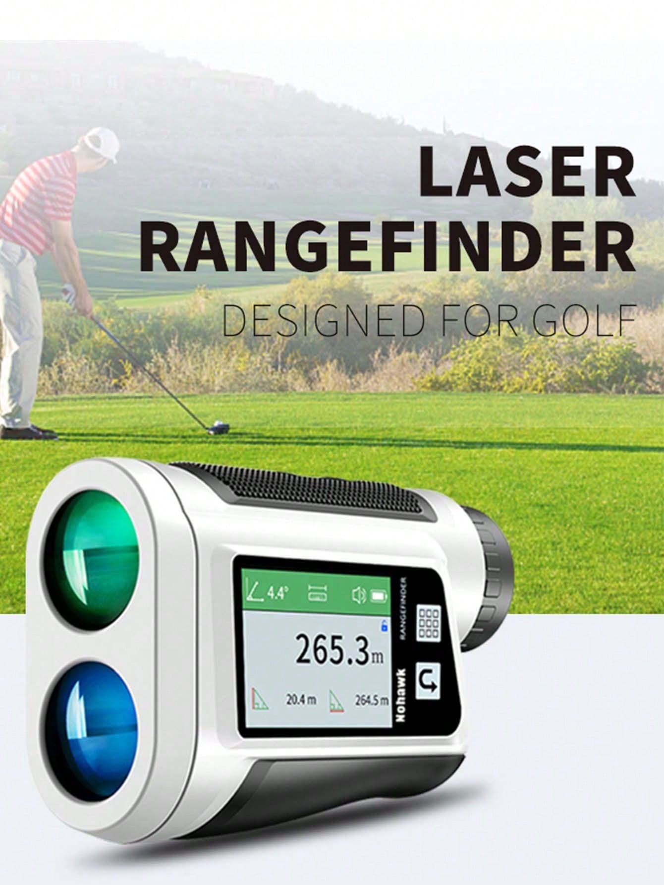 Engel Ogen Golf Multifunctioneel Oplaadbaar Wit Laser Met Stem En ...