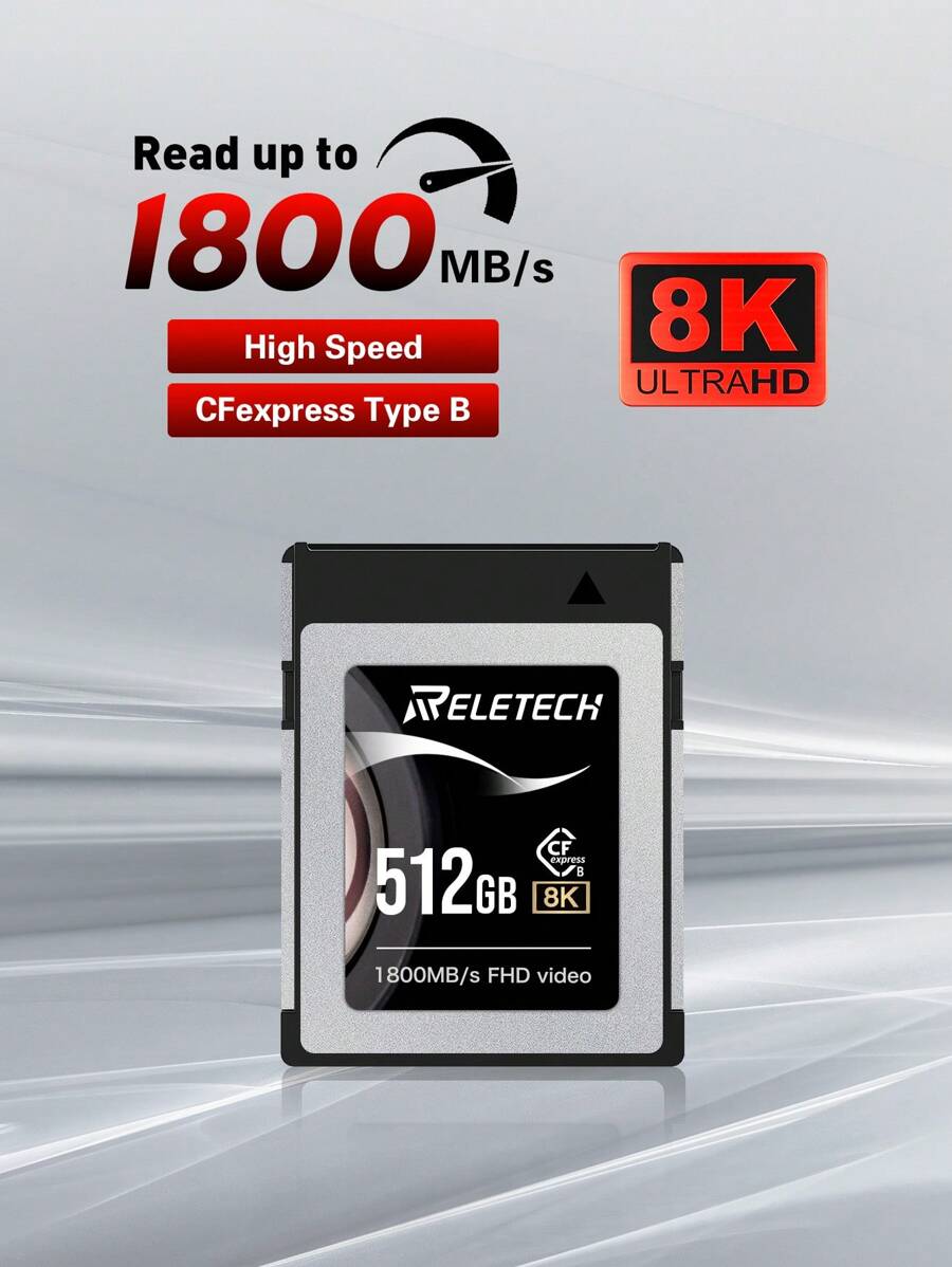Reletech CFexpress Type B Memory Card max Read 1800MB/s 512GB 1TB 2TB ...
