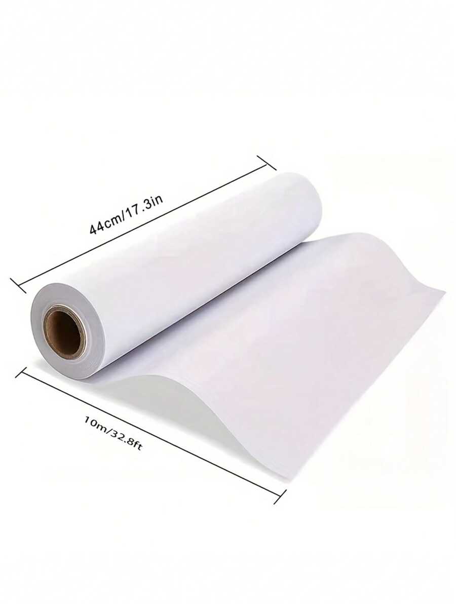 White Drawing Paper Roll - 10m Art Paper Roll (44CM X 10M) Painting ...