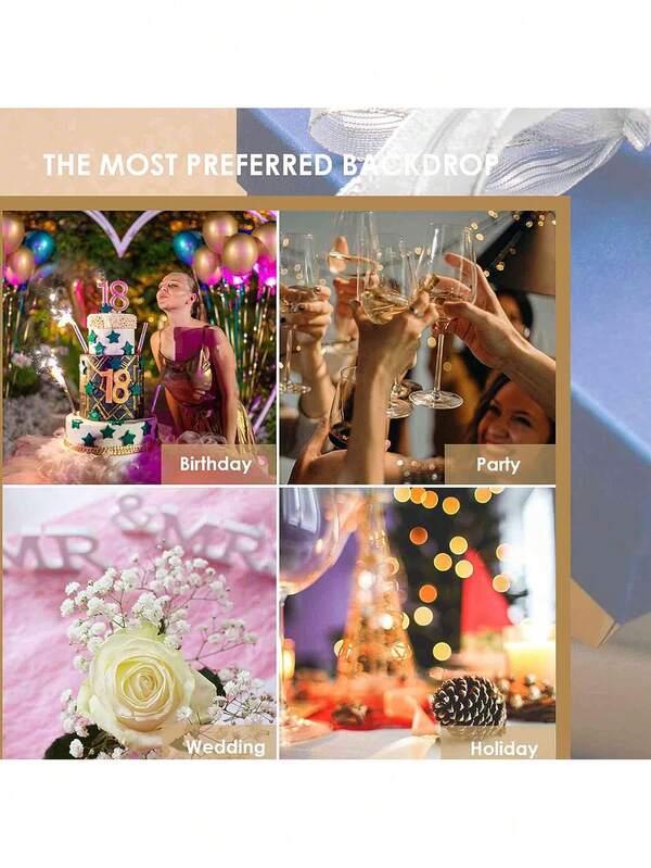 Set Of 6 Dining Table Round Placemats, Plastic Pressed Metal Vinyl ...