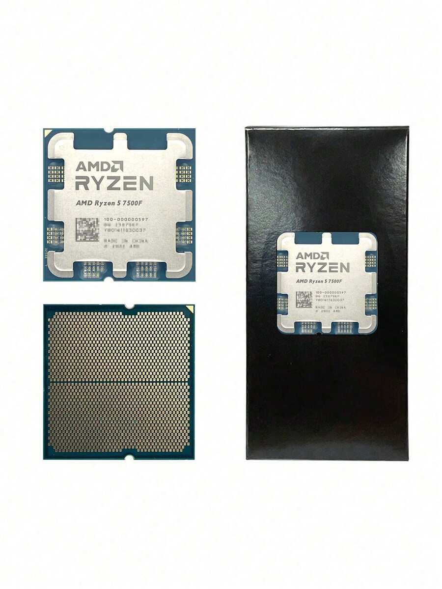 AMD Ryzen 5 7500F 3.7GHz Base Clock 6-Core 12-Thread Desktop Processor ...