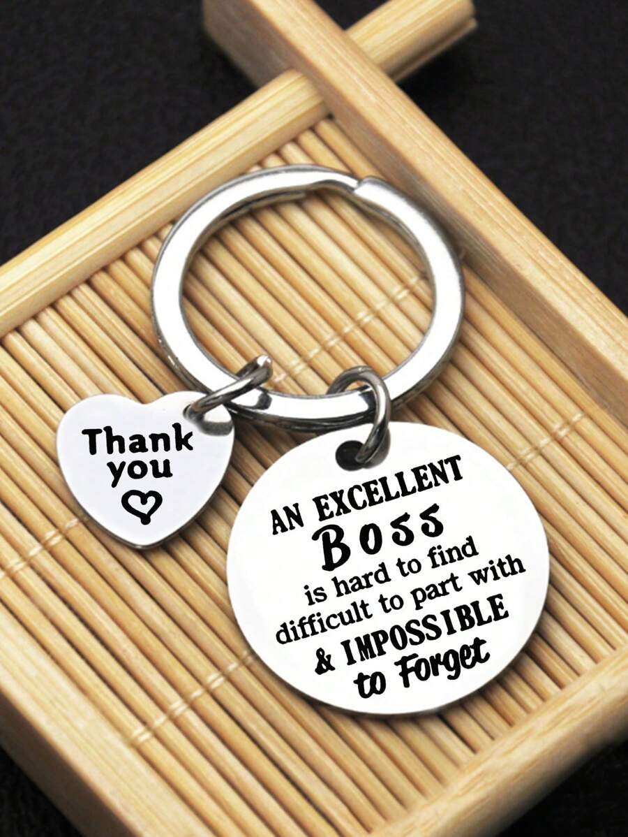 1pc Show Your Appreciation with a Thoughtful Coworker Boss Keychain ...