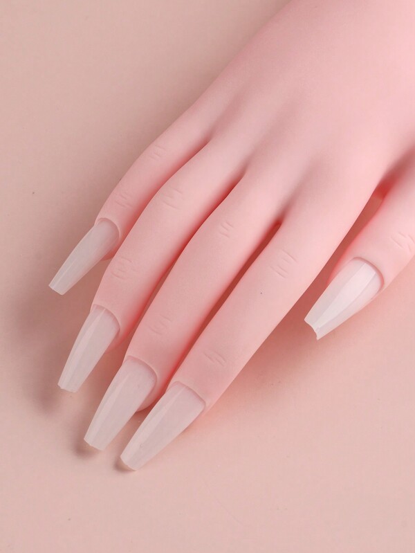Silicone Bendable Practice Hand For Acrylic Flexible Nails Training ...