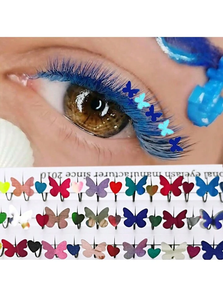 Blue Butterfly Eye Makeup