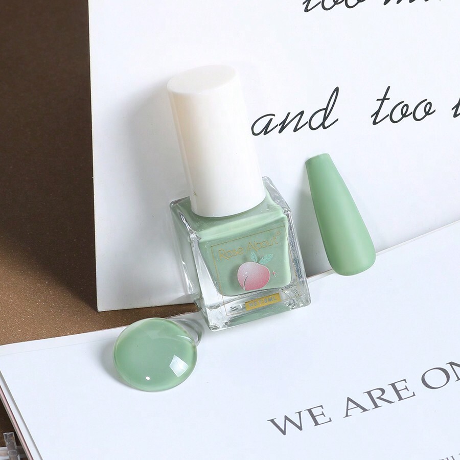 Matte Matte Velvet Texture Frosted Nail Polish No-Bake Quick-Drying ...