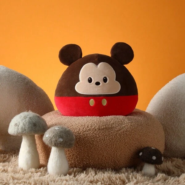 Miniso Disney Pixar Round Cute Plush Toy - Stitched Doll Pillow ...