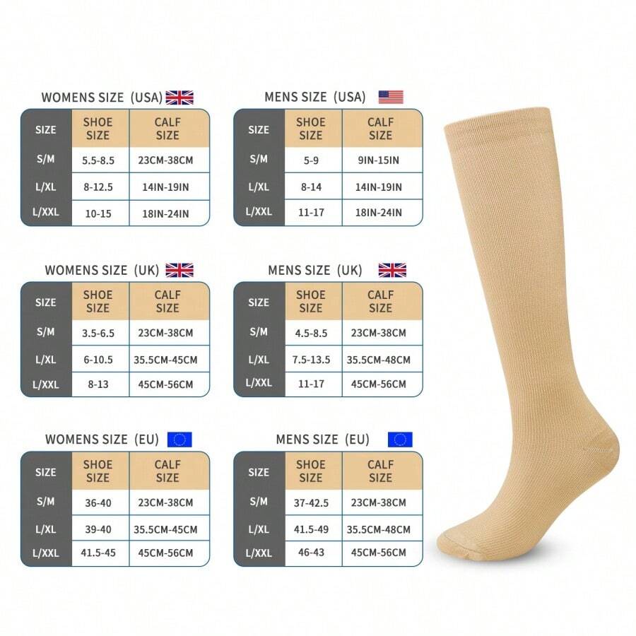 2024 New Arrivals Pressure Socks Compression Flat Nyon Socks For Women ...