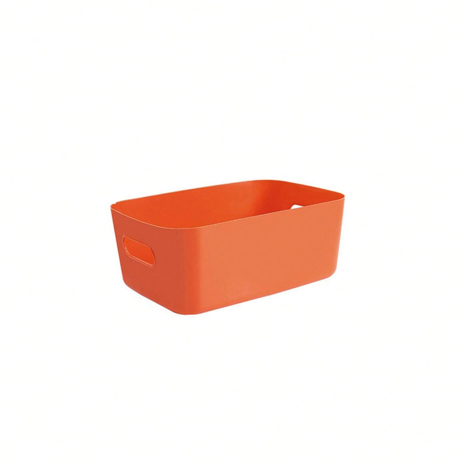 1 PCS Orange Storage Box, Modern And Minimalist, Suitable For Use As A ...
