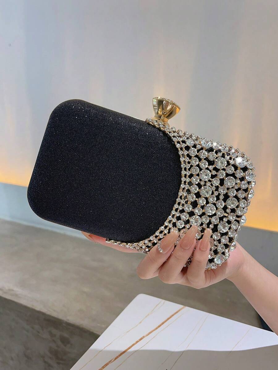 Bolso De Mano Con Brillo, Glamoroso Brilloso, Elegante, Exquisito Con ...