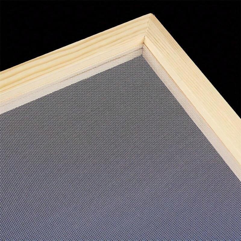 1pc A5 Size 19x25cm Papermaking Frame With Natural Wooden Pulp Mold And ...