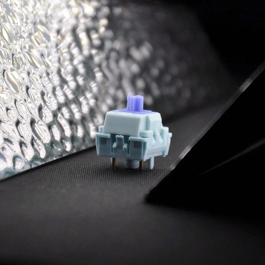 10pcs Keyboards Z1 Switches Factory Pre-lubed Thocky Hifi 5-Pin Linear ...