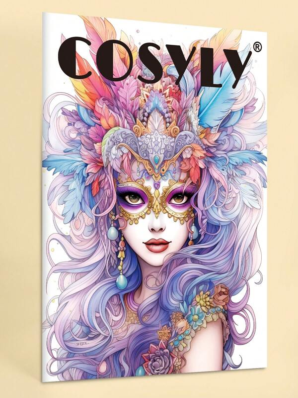 30 Pages Figure Themed Coloring Book | SHEIN USA