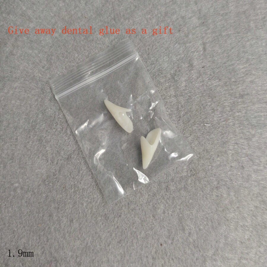 1 Pair Halloween Prop Vampire Teeth, Plasma Cosplay Prop, Gothic ...