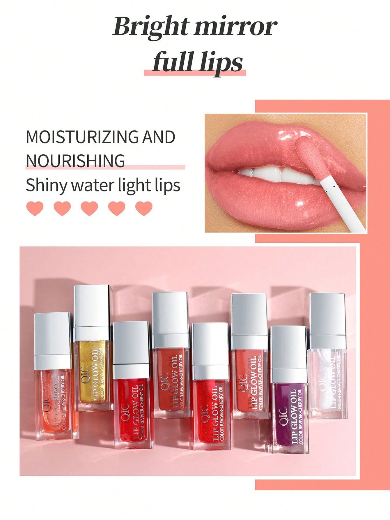 Lip Glow Oil,Moisturizing Repairing Lip Lines Prevents Dry Cracked Lips ...