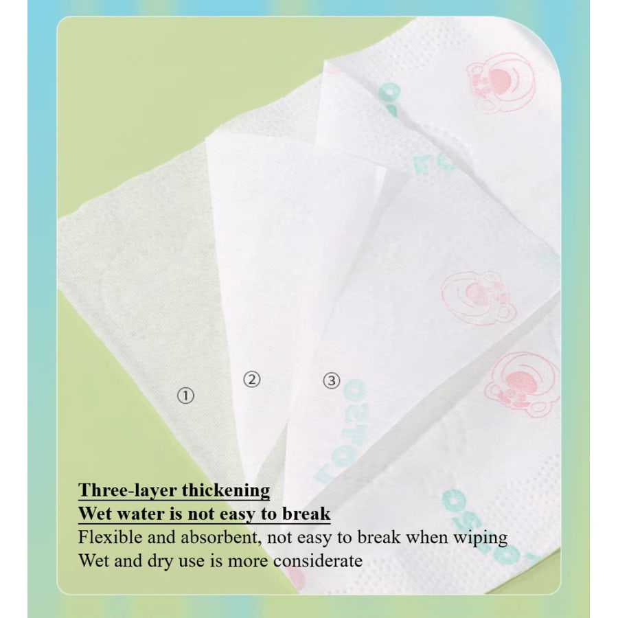 Miniso Disney Pixar Cartoon Pattern Tissue Paper Lotso Strawberry Or ...